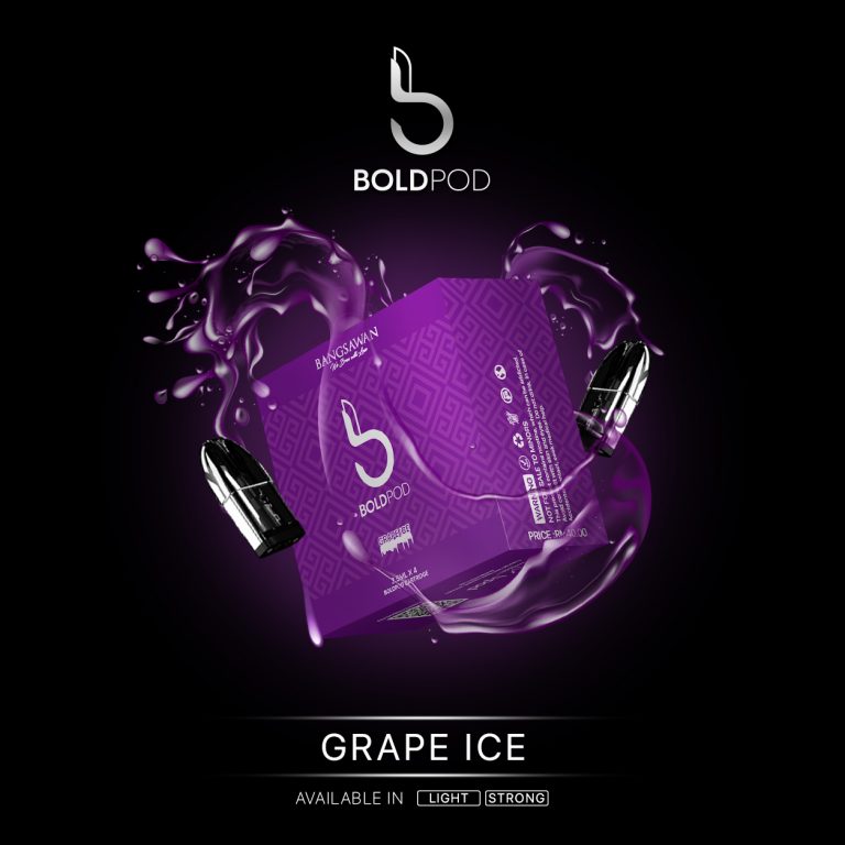 BOLDPOD FLAVOUR POD PRE-FILLED CARTRIDGE - Vape Borong Malaysia